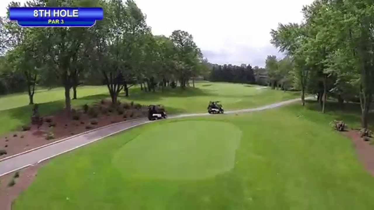 Sandy Pines Golf Course - DeMotte, IN - Hole 8 - YouTube