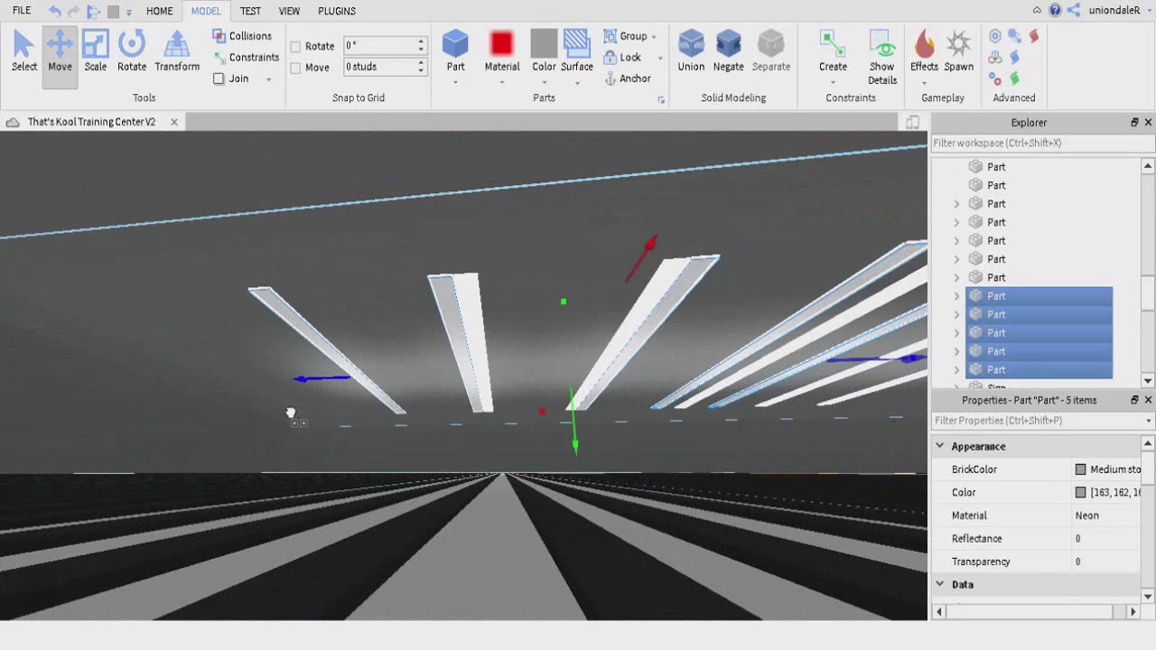 Roblox Studio : Building a Training center (not as perfect) - YouTube