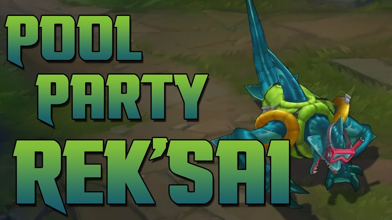 Pool Party Rek'Sai | Skin Spotlight [GER][HD] - YouTube