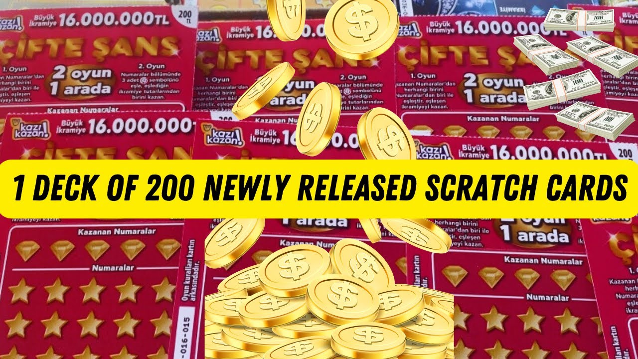 1 Deck of Newly Released Double Chance Scratch Cards - YouTube