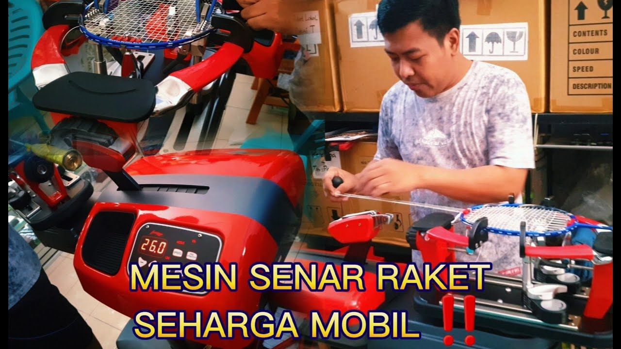 MAEN KE TOKO OM YOGA SPORT, MESIN SENAR RAKET DIGITAL SEHARGA MOBIL ...