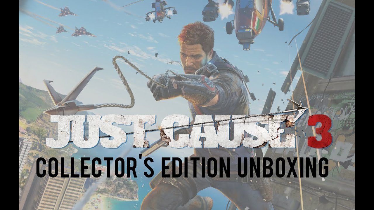 Just Cause 3 Collector's Edition Unboxing - YouTube