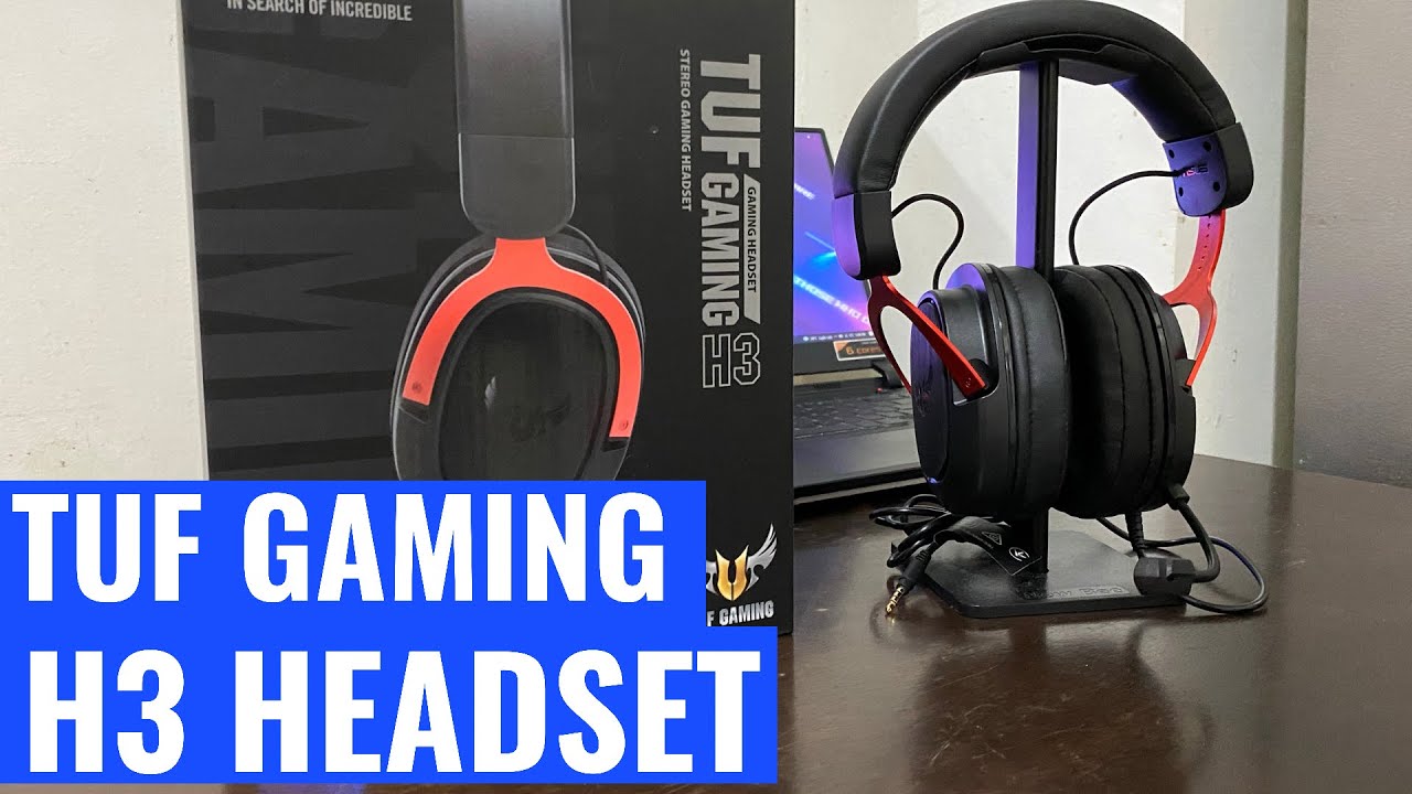 UNBOXING: TUF GAMING H3 Headset (Wired) - YouTube