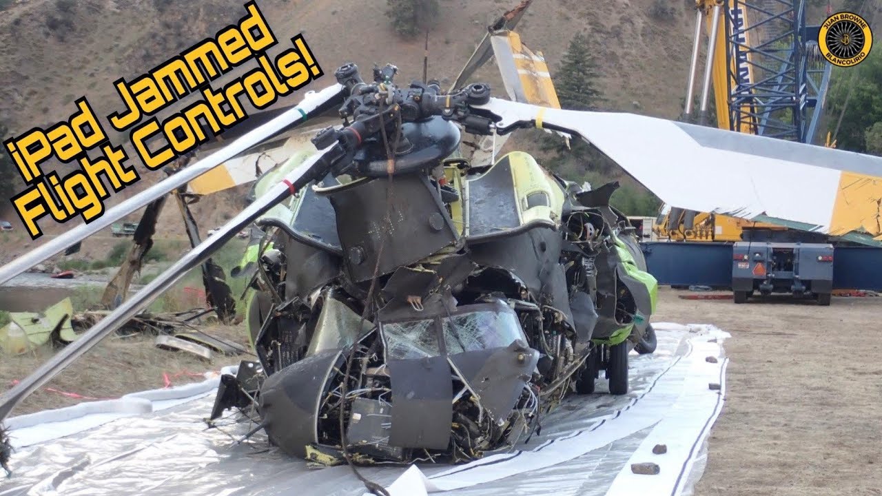 Firefighting CH-47D I-Pad Jammed Controls Fatality! - YouTube