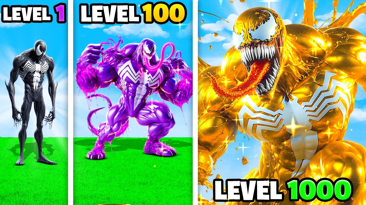 Level 1 To 1000 VENOM In GTA 5! - YouTube