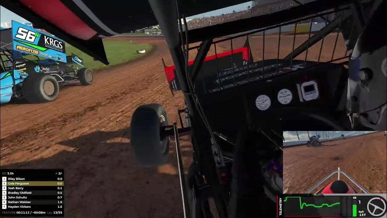 2024 ODSE ASC Series Round 16 @ Charlotte - BBS eSports W81 Cole Ferguson - Onboard - YouTube