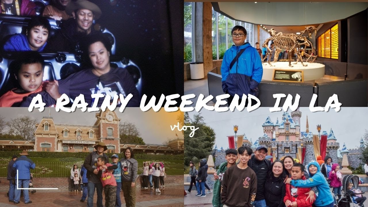 Rainy Weekend in LA! - YouTube