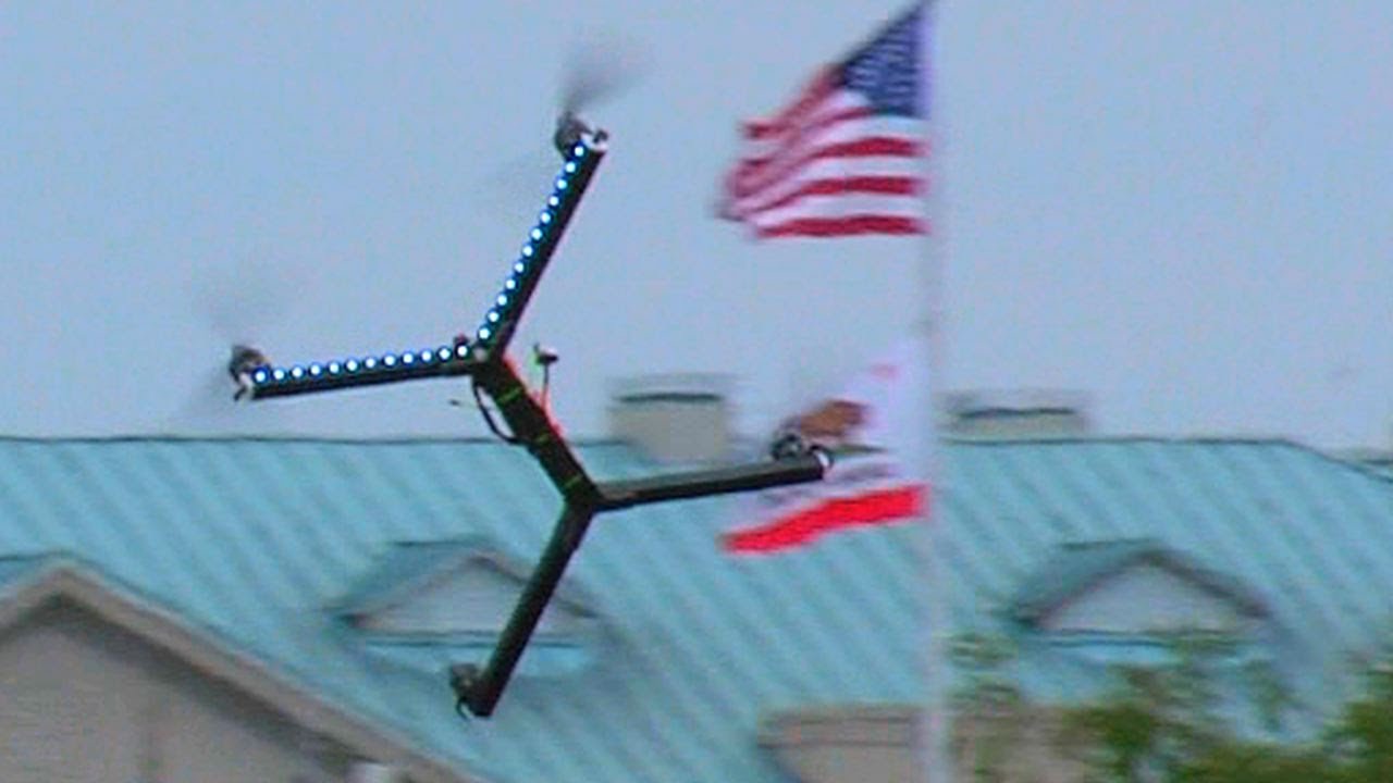 Giant drones at The Biggest Little Air Show at San Carlos Airport - YouTube