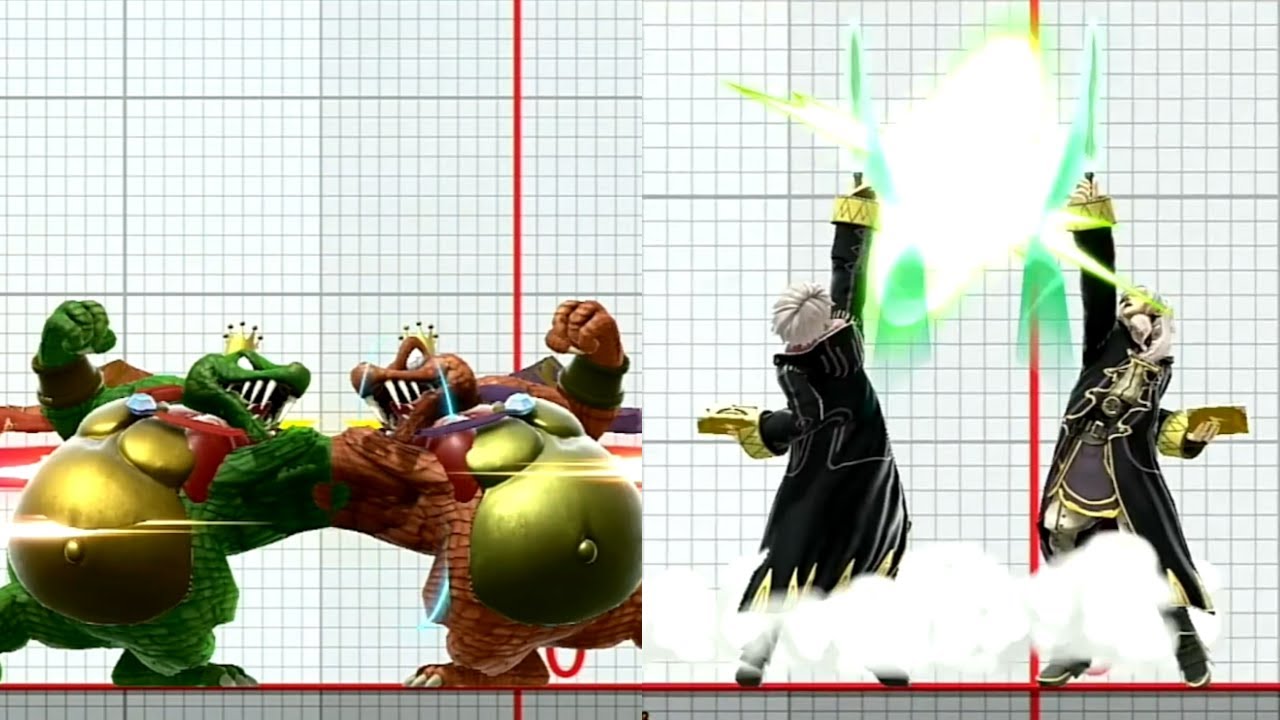 Doing Every Smash Attack Simultaneously | Super Smash Bros. Ultimate ...