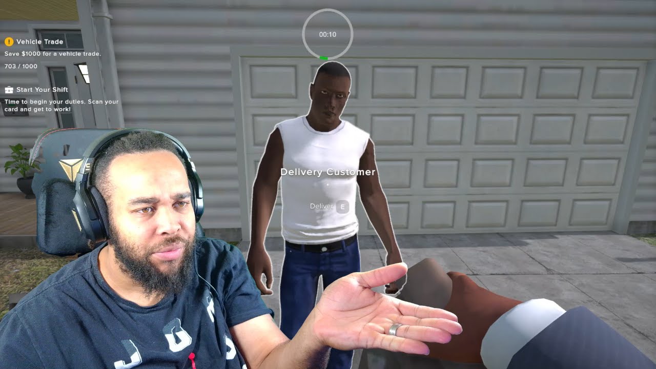LET ME GET A TIP THO!!! [Money Simulator: Brokeville] - YouTube
