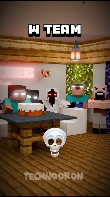 W Team Moment 💀| Minecraft Animation #sigma #minecraft #animation # ...