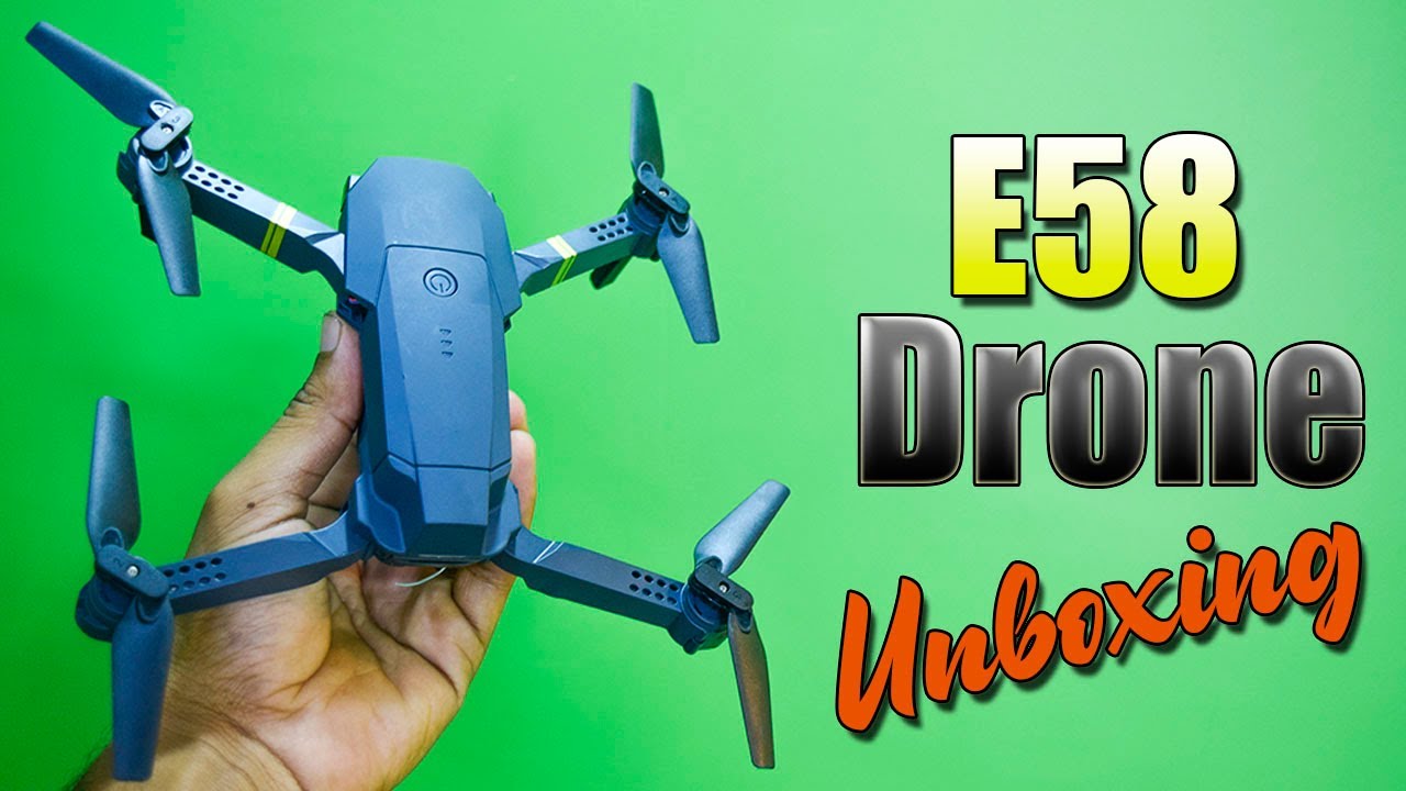 E58 Drone Unboxing | E58 Drone Footage | E58 Drone Remote Control - YouTube