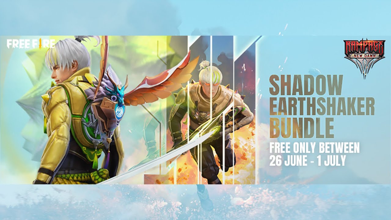 Shadow EarthShaker পরিসজ্জা বান্ডেল | Rampage New Dawn | Garena Free ...