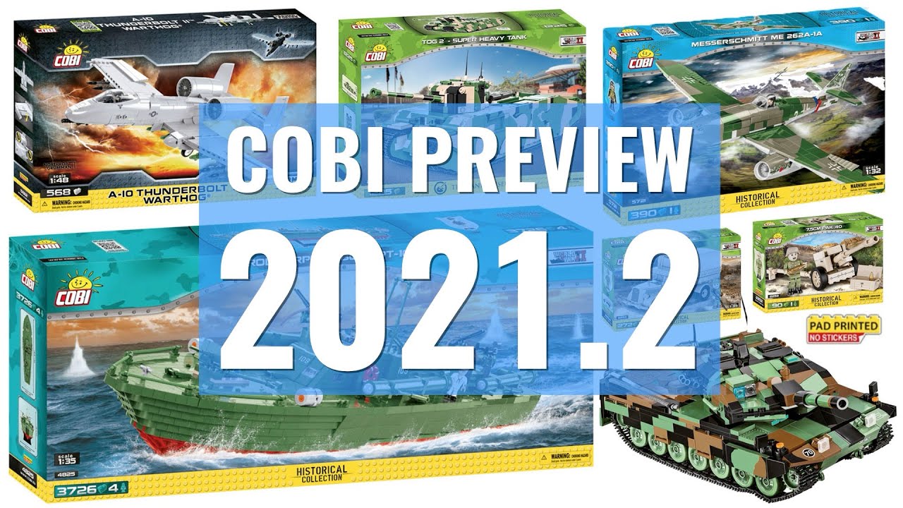 COBI Preview 2021 2.0 - Next Speed Builds you will see on this channel ...