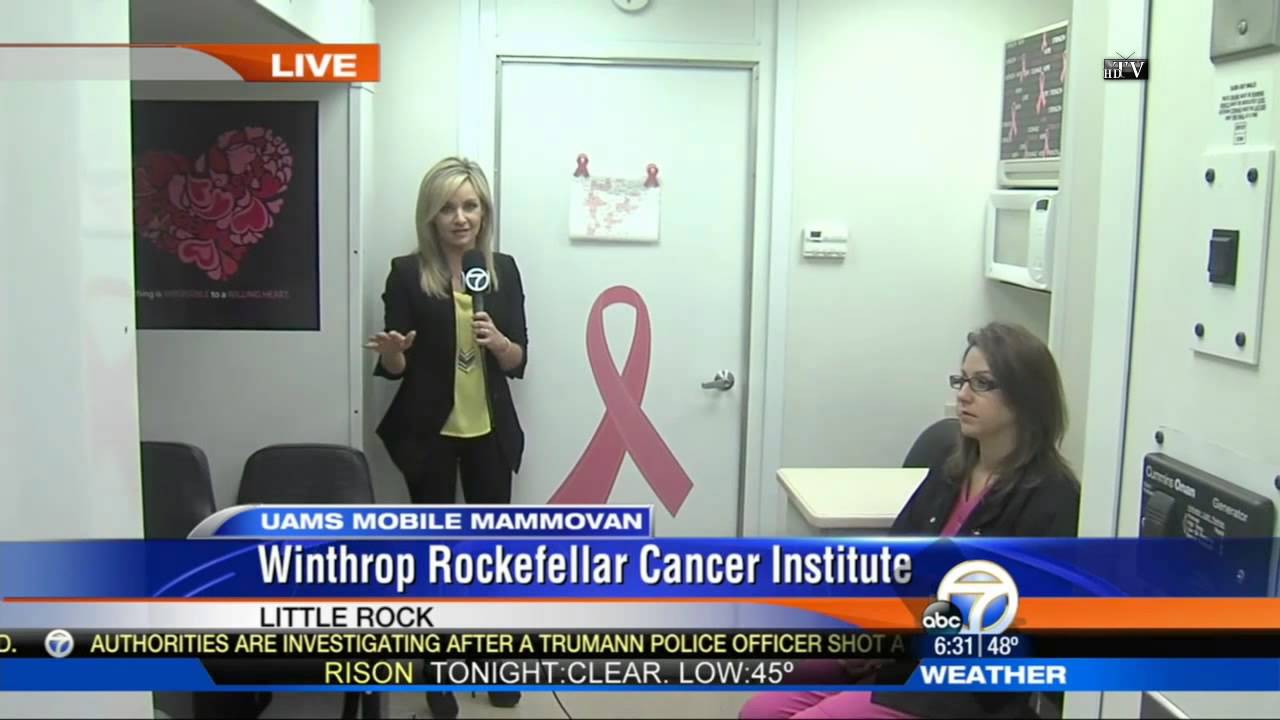 UAMS MammoVan live on KATV Part 3 of 4 - YouTube