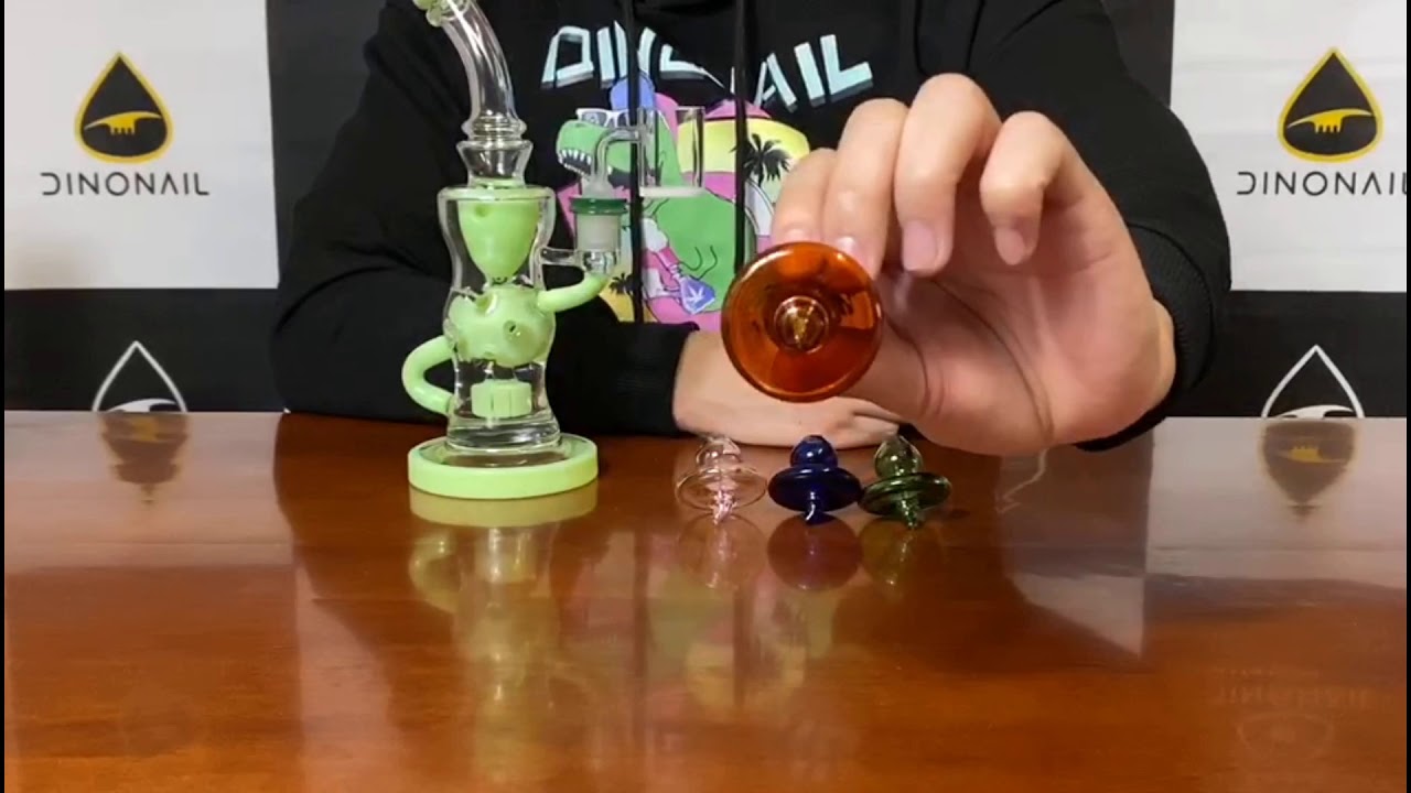 thedinonail.com--UFO Style Carb Cap For Quartz Banger - YouTube