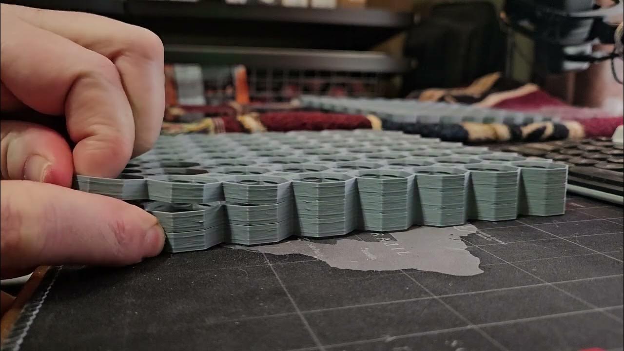 Multiboard Tile stack separation from Bambu X1C 3D Print - YouTube