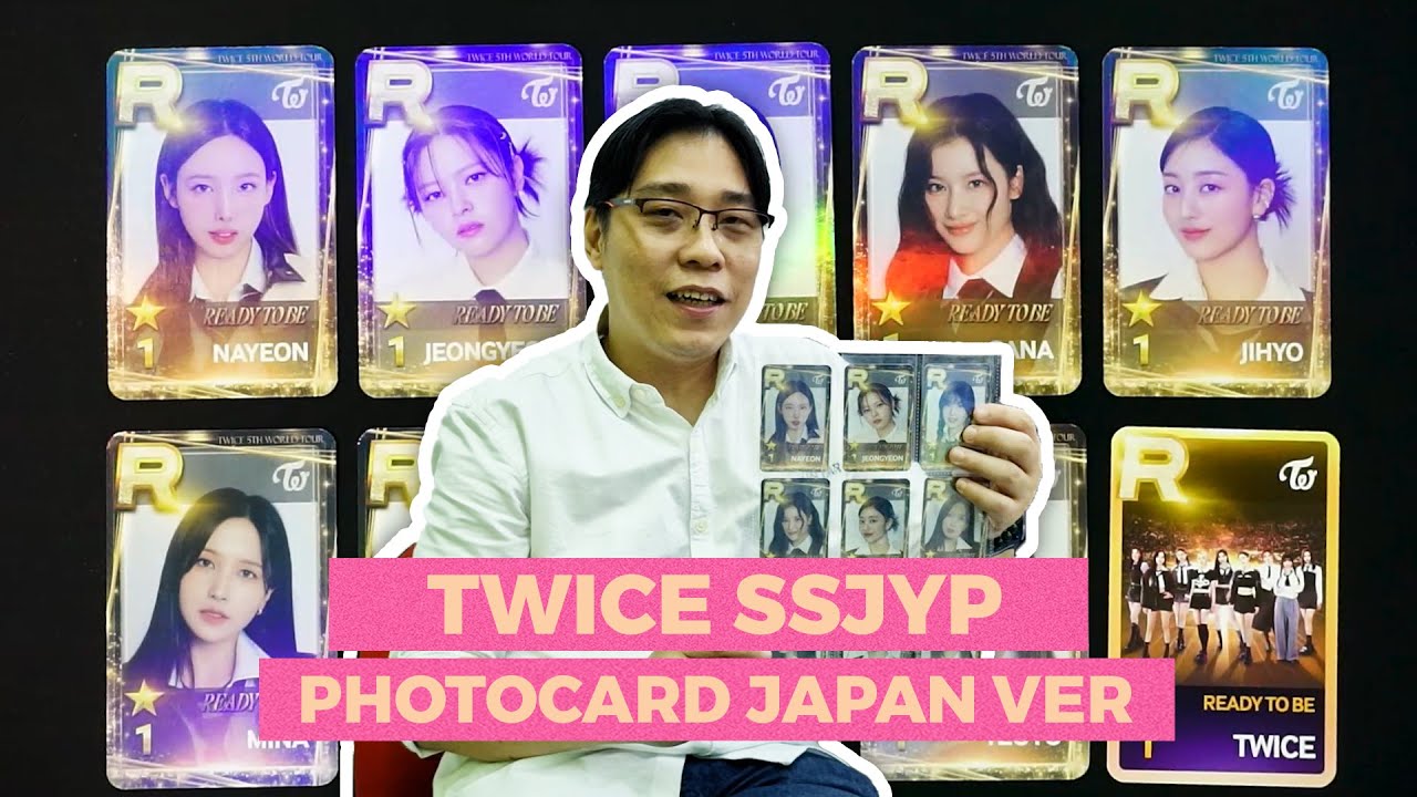 Review SuperStar Nation JYP Ready To Be Japan ver Photo Card - YouTube