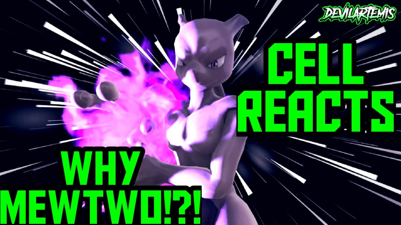 WHY MEWTWO!?!? | CELL REACTS TO CELL VS JIGGLY PUFF - YouTube