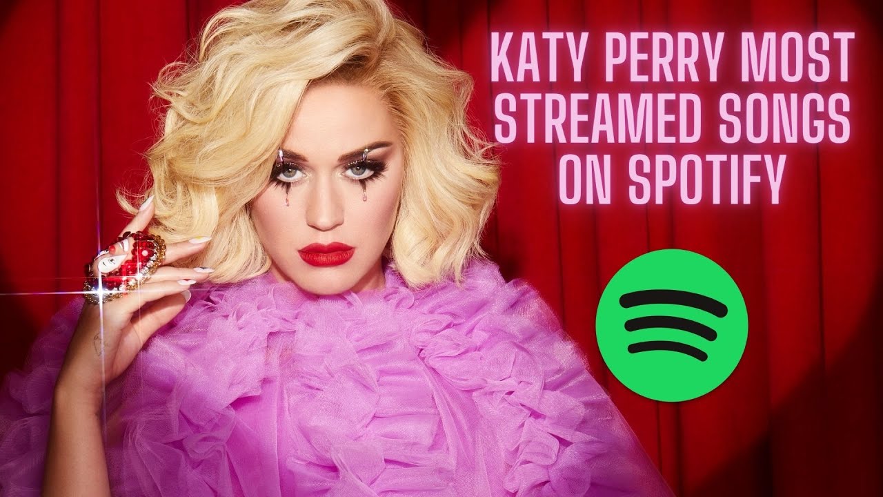 KATY PERRY MOST STREAMED SONGS ON SPOTIFY (SEPTEMBER 4, 2021) - YouTube