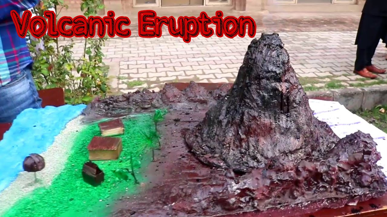 Volcanic Eruption | Active Volcano | Volcanic Eruption model/Project ...