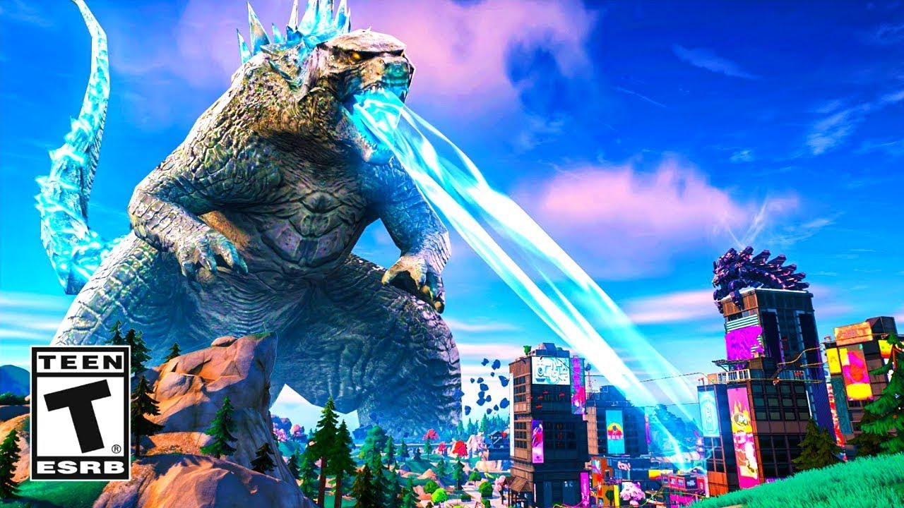 Fortnite *GODZILLA* update is here! - YouTube