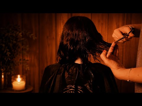 ASMR | Saç Tarama🪮 Saç Kesimi  ✂️| Türkçe ASMR