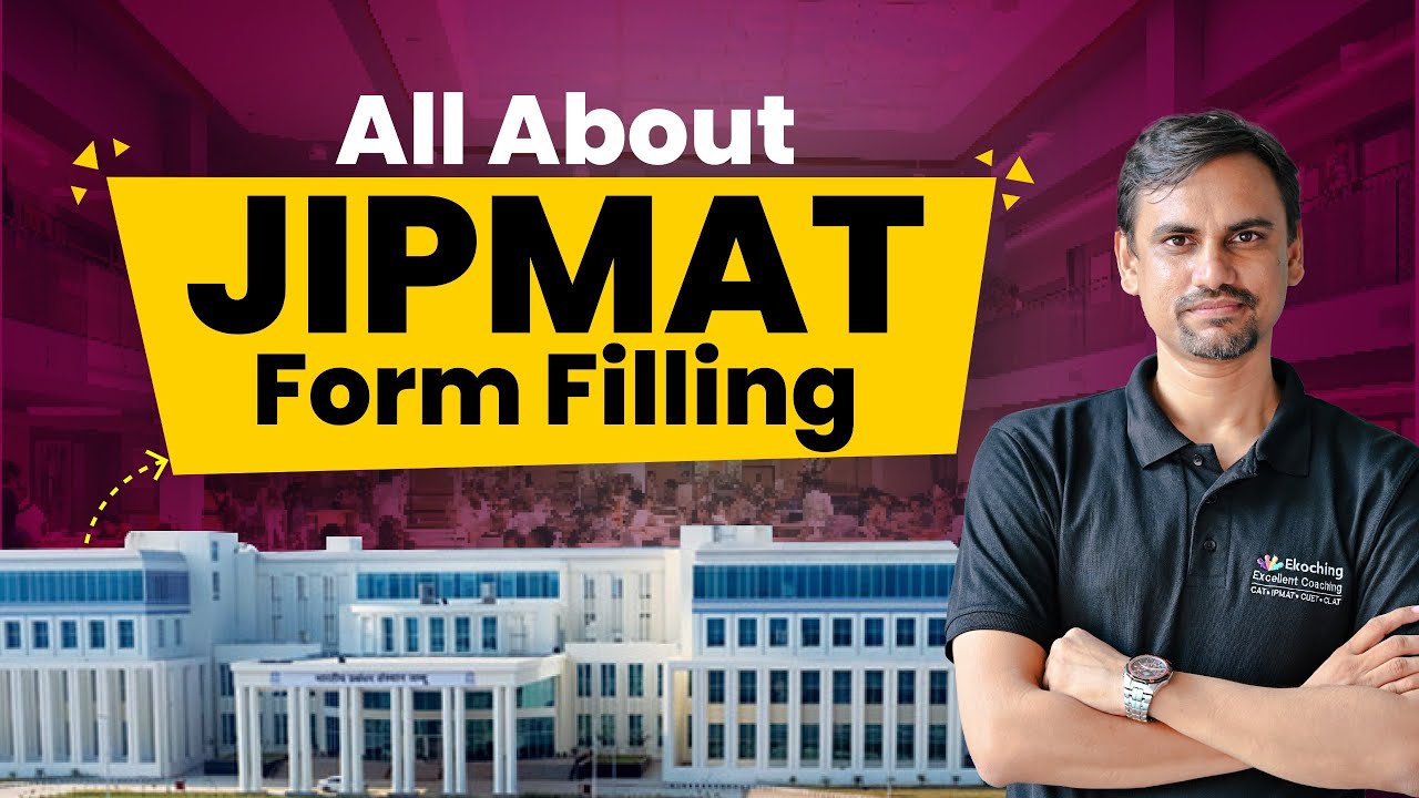 JIPMAT 2025 Form Filling Guide | Step-by-Step Application Process - YouTube