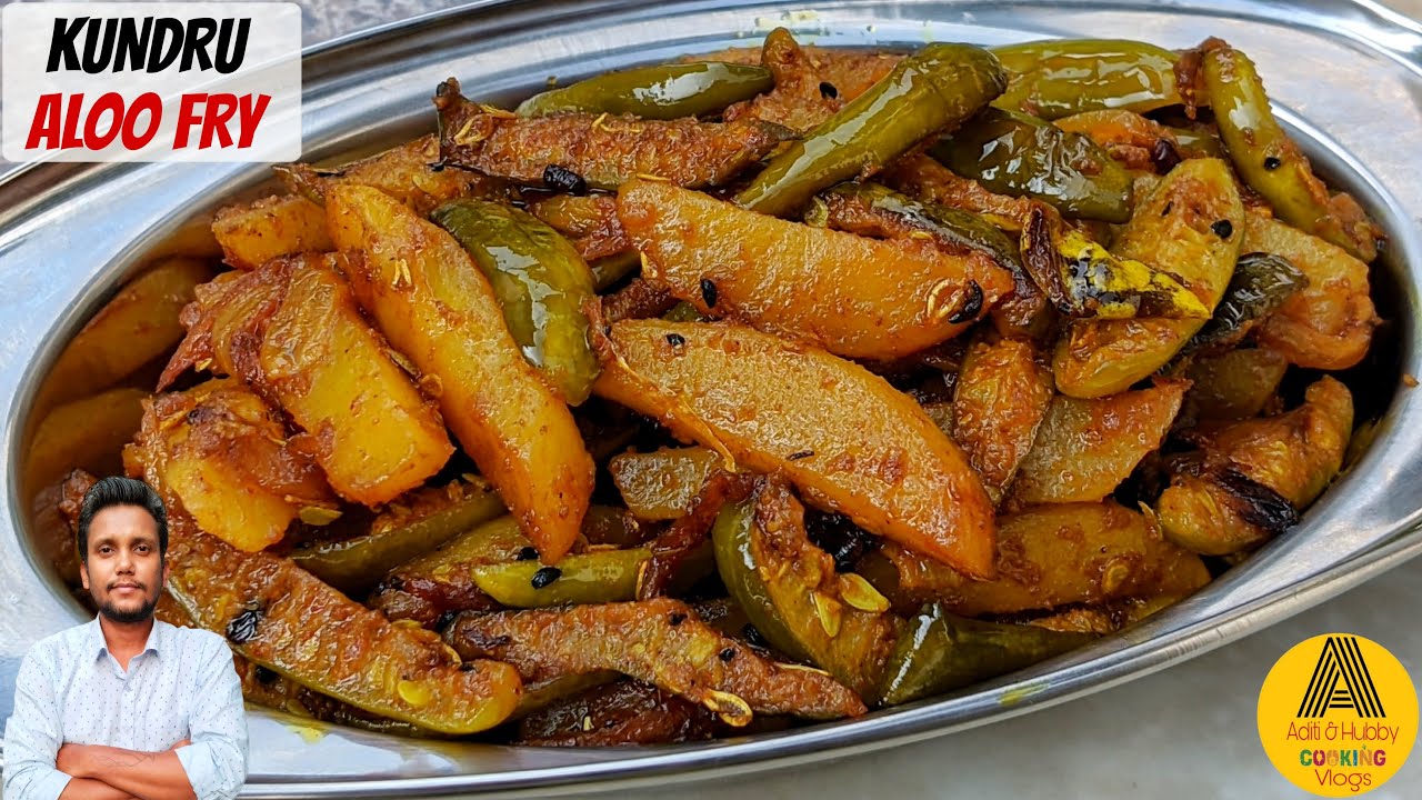 Kundru Aloo Ki Sabji | Kundru Fry Recipe | Aloo Kundru Ki Sabzi ...