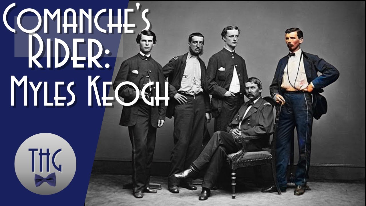 The Military Career of Comanche's rider, Myles Keogh - YouTube