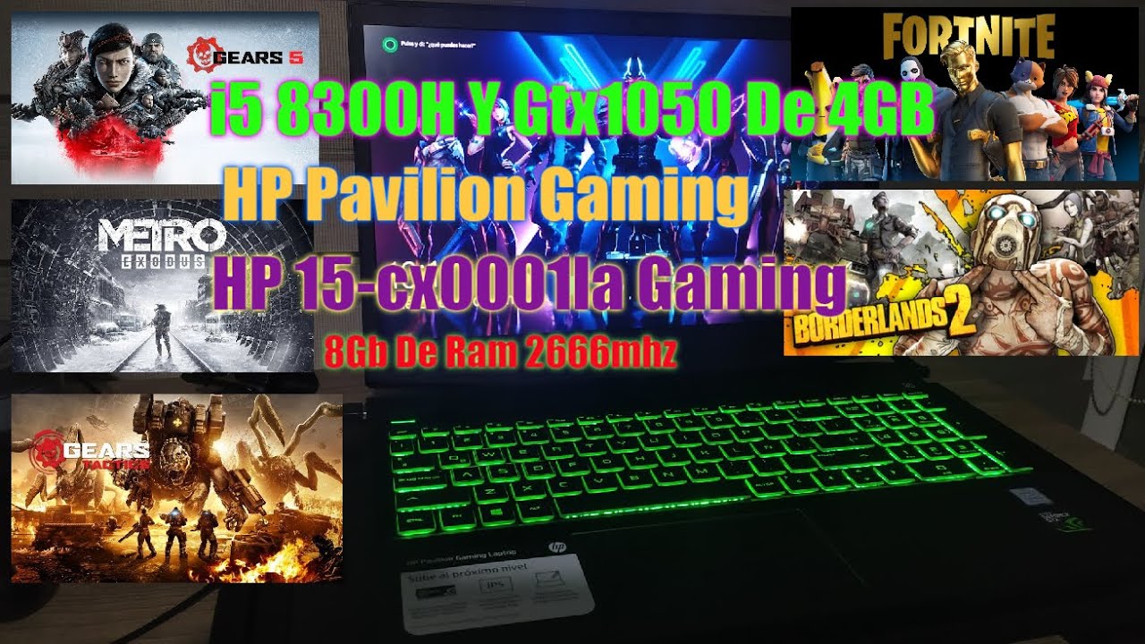 HP Pavilion Gaming - Probando 5 Juegos 3.0 - YouTube