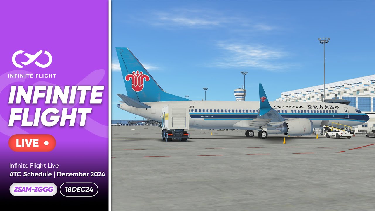 Infinite Flight Live: More MAX Flying! [18DEC24] - YouTube