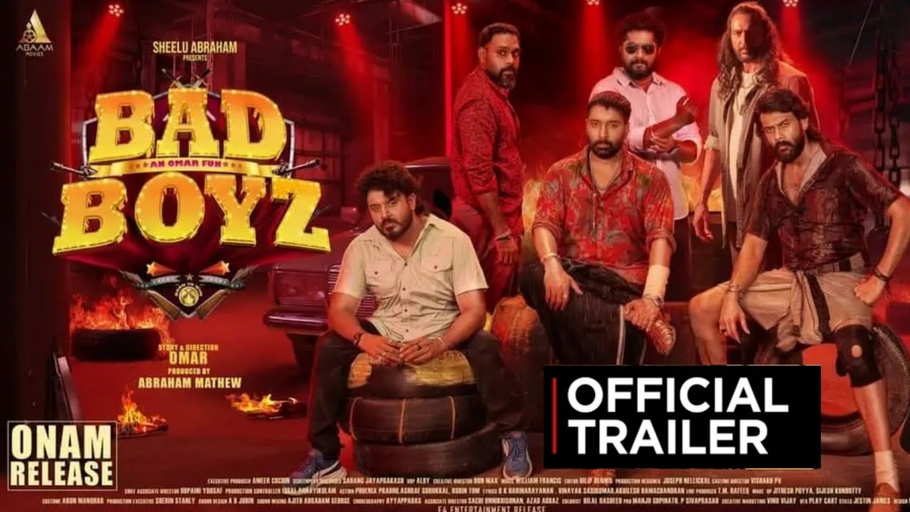 Bad Boyz Trailer | Malayalam | Omar Lulu | Rahman | Dhyan Sreenivasan ...