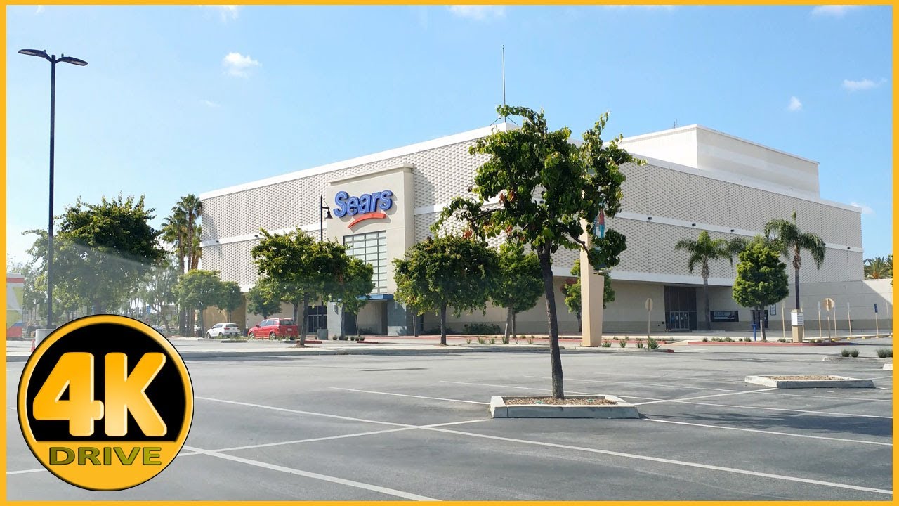 Driving Tour of Whittwood Town Center (Shopping mall)-2, Whittier [4K ...