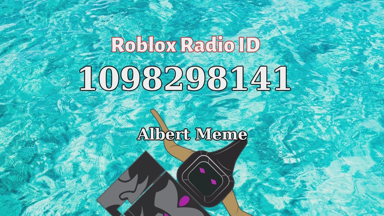 Albert Meme Roblox ID - Roblox Radio Code - YouTube