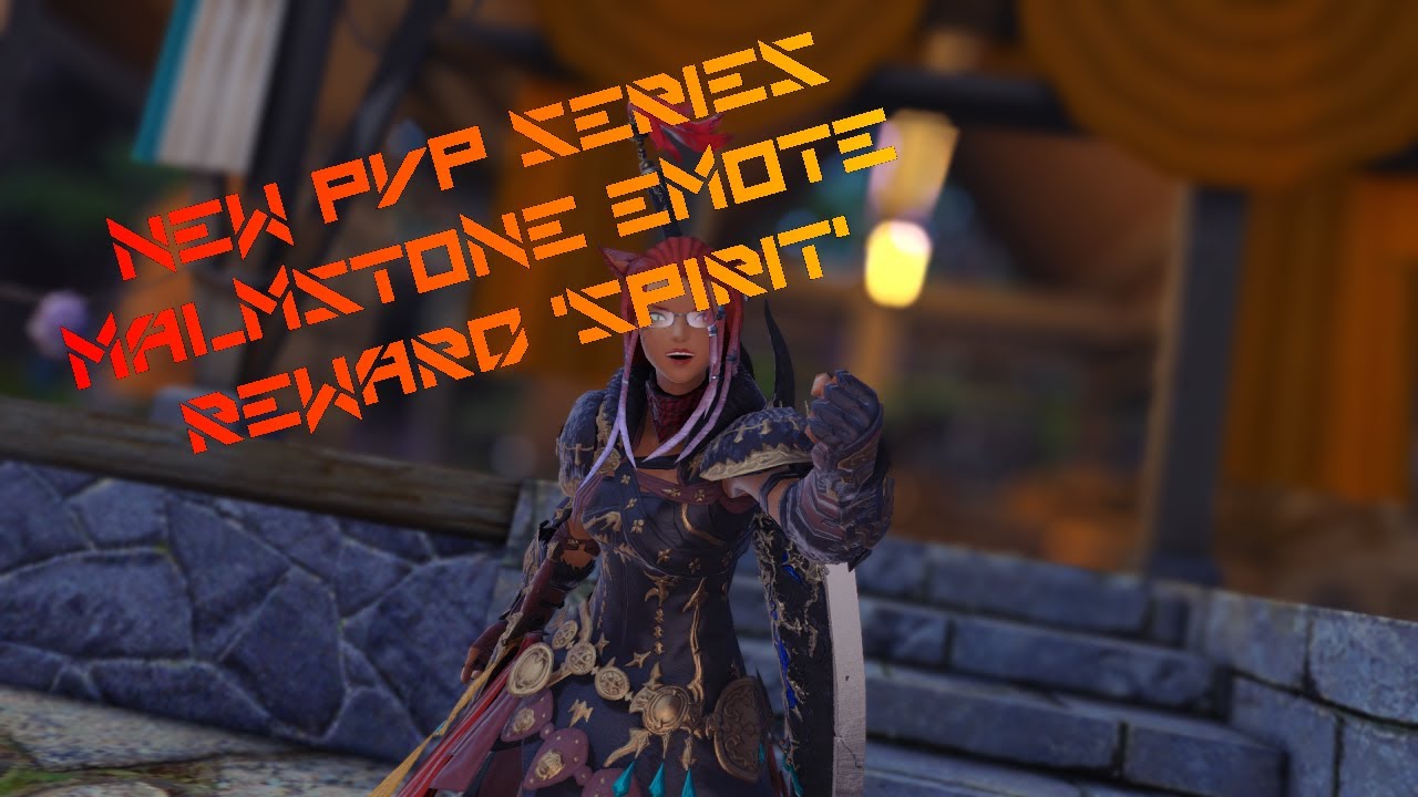 FFXIV: New PVP Series Emote - Spirit - YouTube