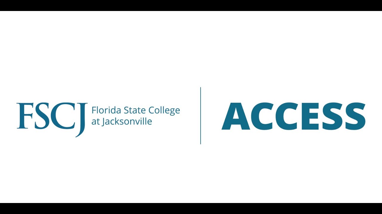 FSCJ Access - YouTube