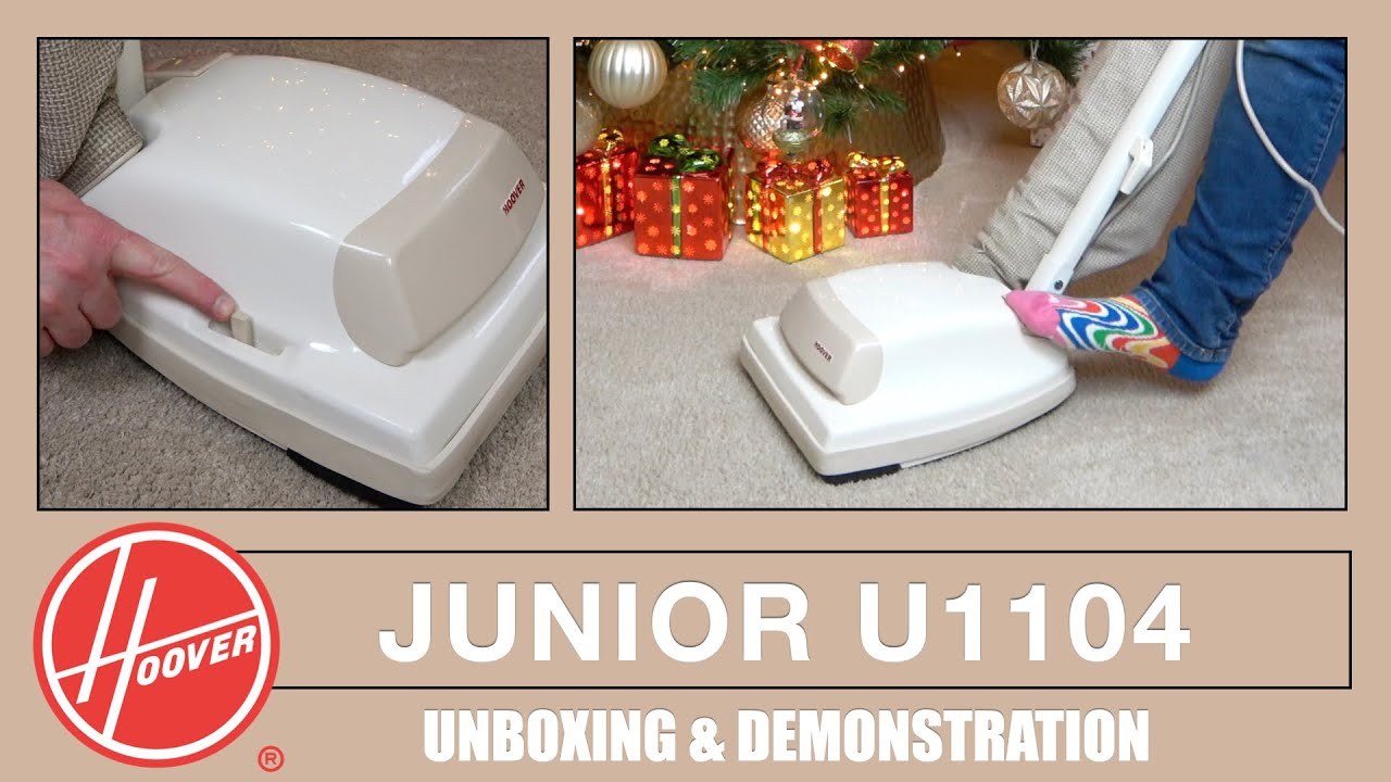 Hoover Junior U1104 Vacuum Cleaner Unboxing, Suppressor Removal ...