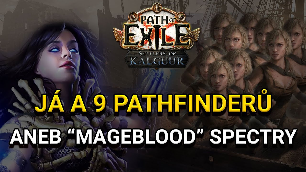 PoE - Druidic Alchemist Spectre Build - aneb Já a 9 Pathfinderů - YouTube