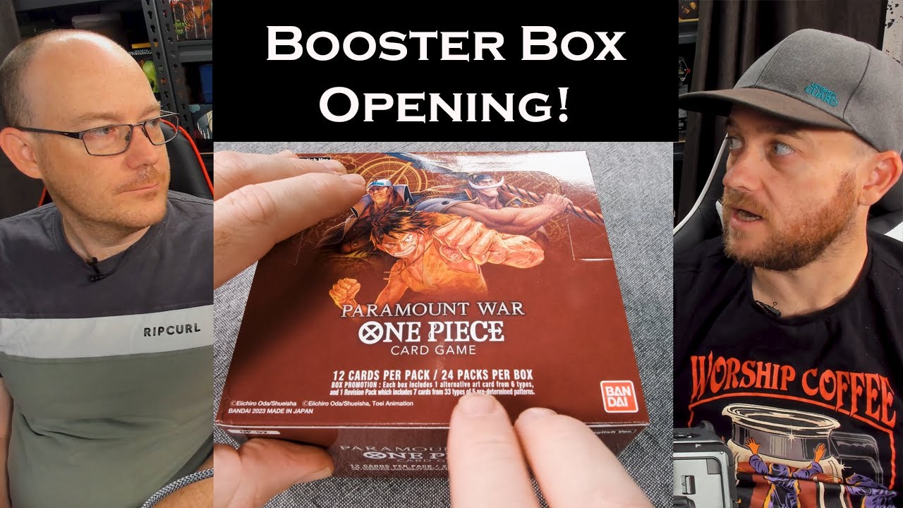 One Piece |OP2| Paramount War Booster Box Opening - YouTube