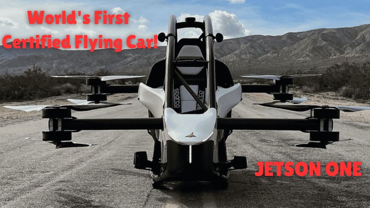 Jetson ONE: The World’s First Certified Ultralight Flying Car - YouTube
