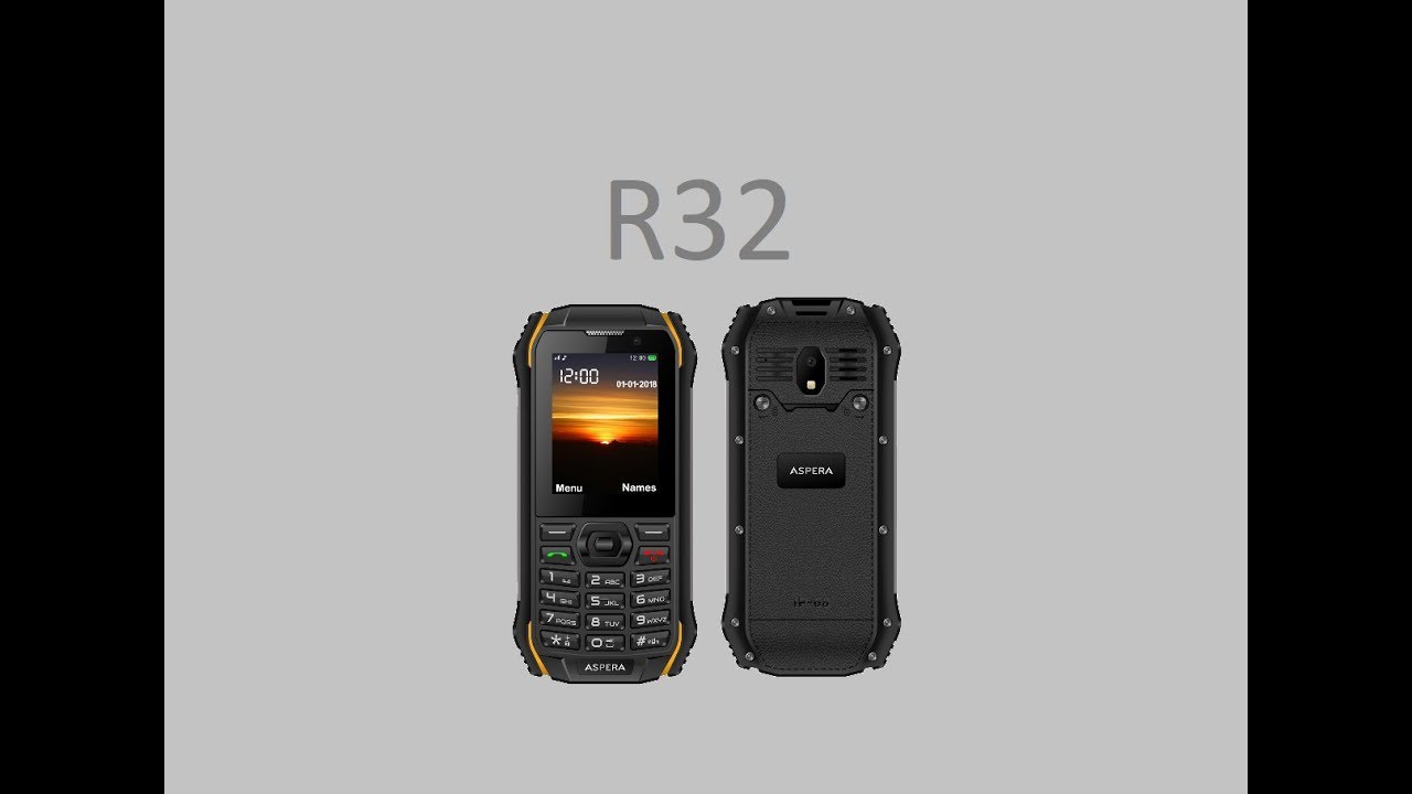 Aspera R32 - How to insert the sim card - YouTube