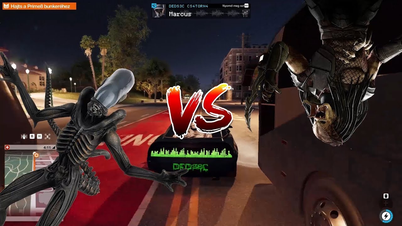 Alien Vs. Predator - Watch Dogs 2 - YouTube