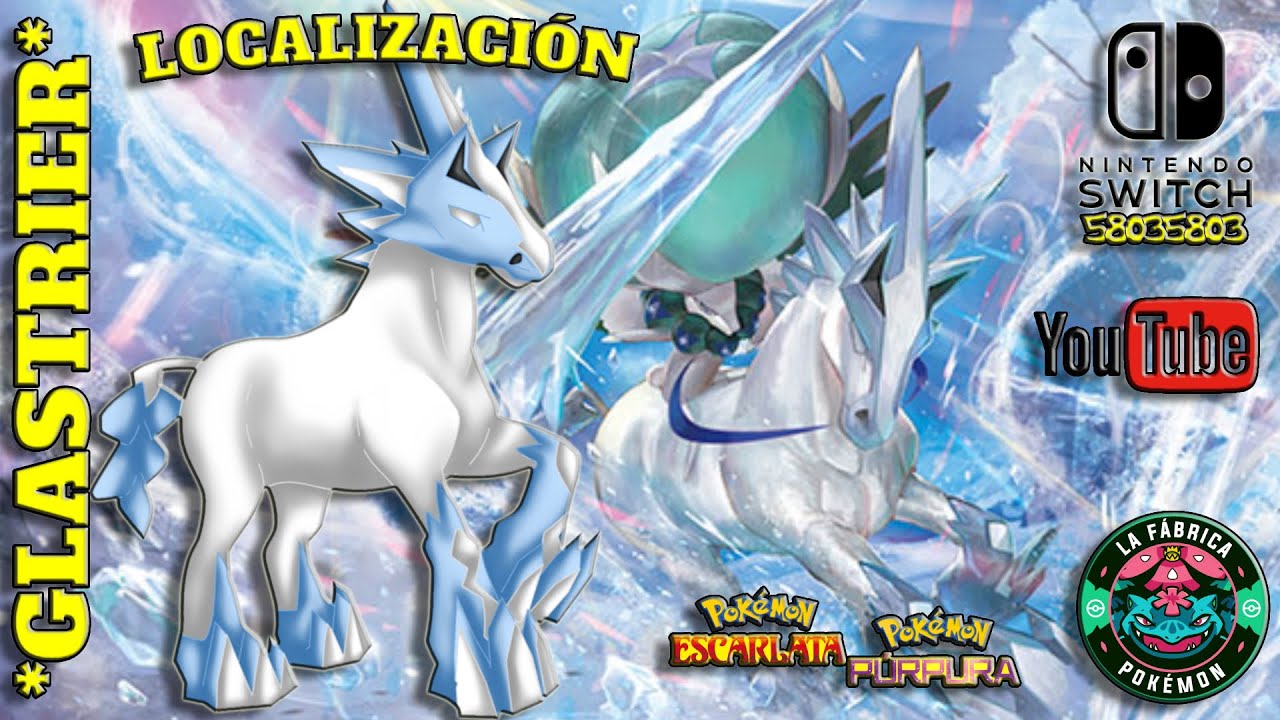 Guía completa para encontrar a Glastrier en Pokémon Escarlata y Púrpura ...