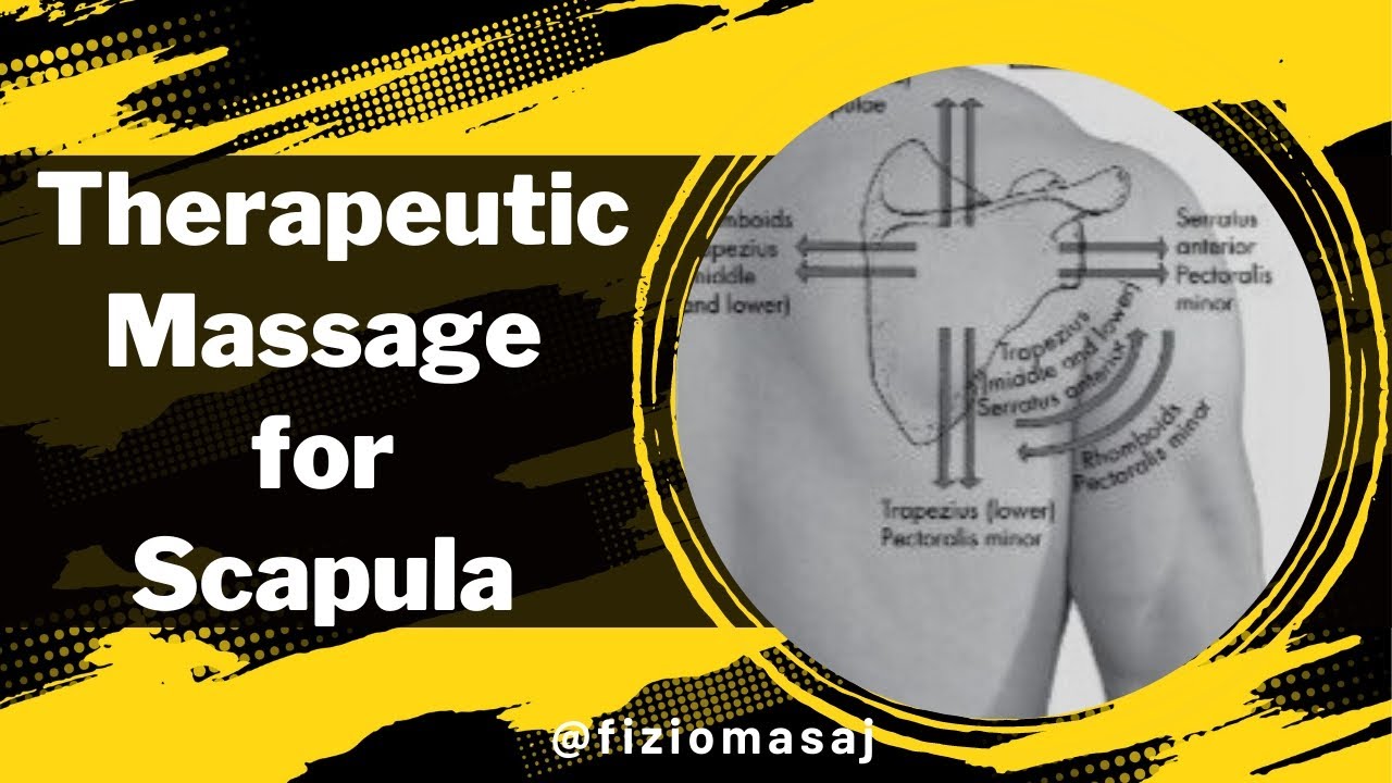 Therapeutic massage for shoulder pain & neck pain & tender point ...