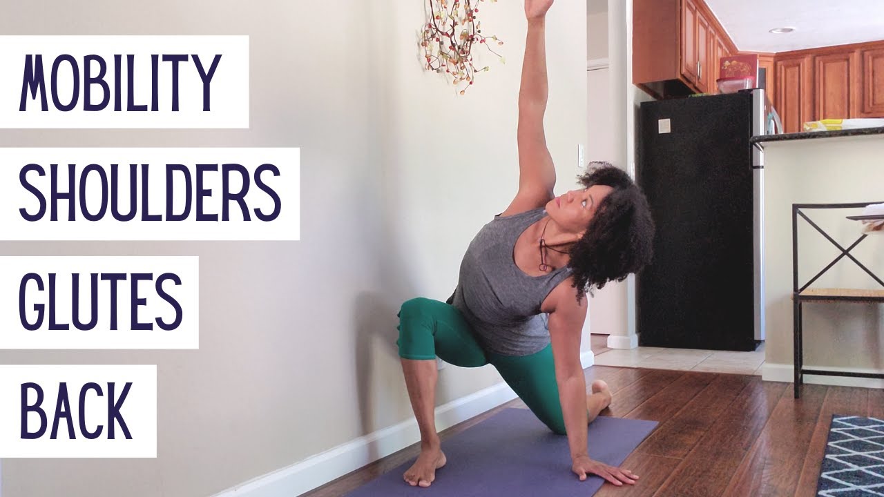 Bodyweight Half Kneeling Windmill Exercise Demo - YouTube