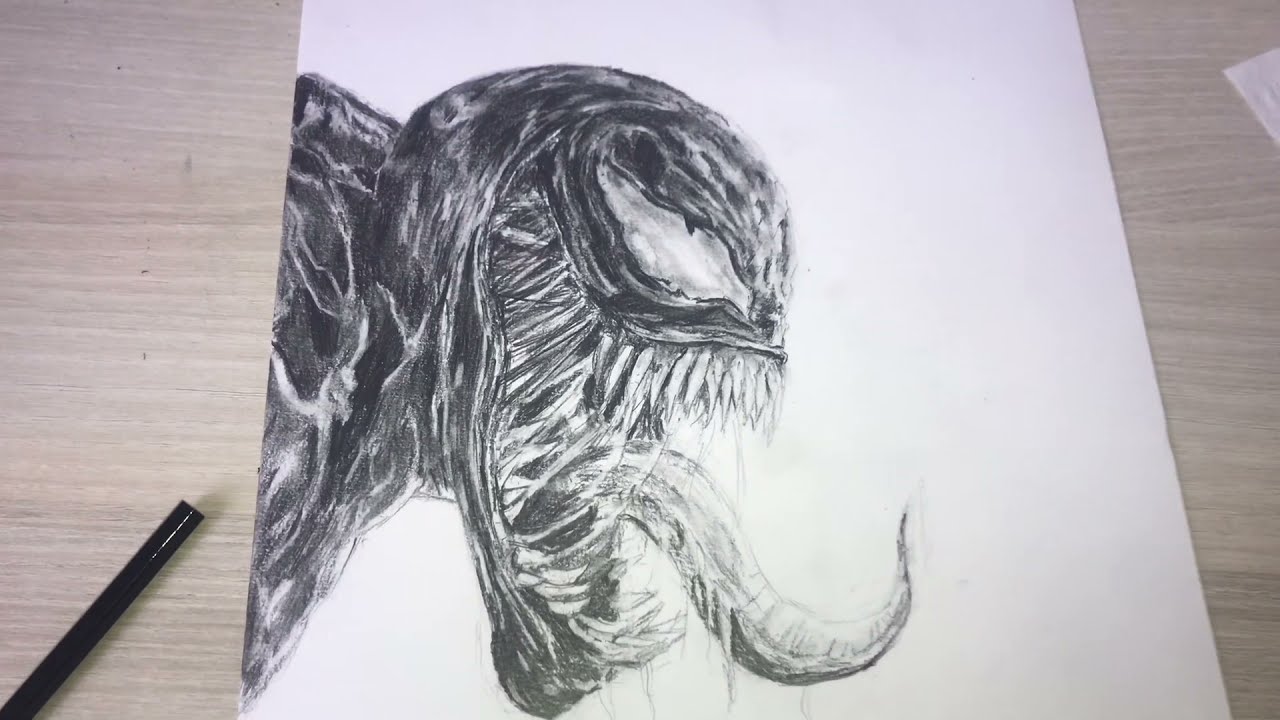 Dessins De Venin Au Crayon