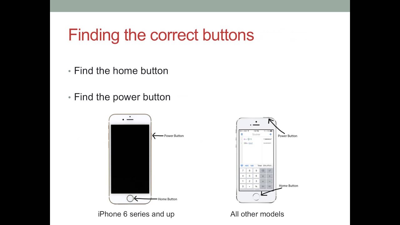 How to Take a Screenshot on Your iPhone - YouTube