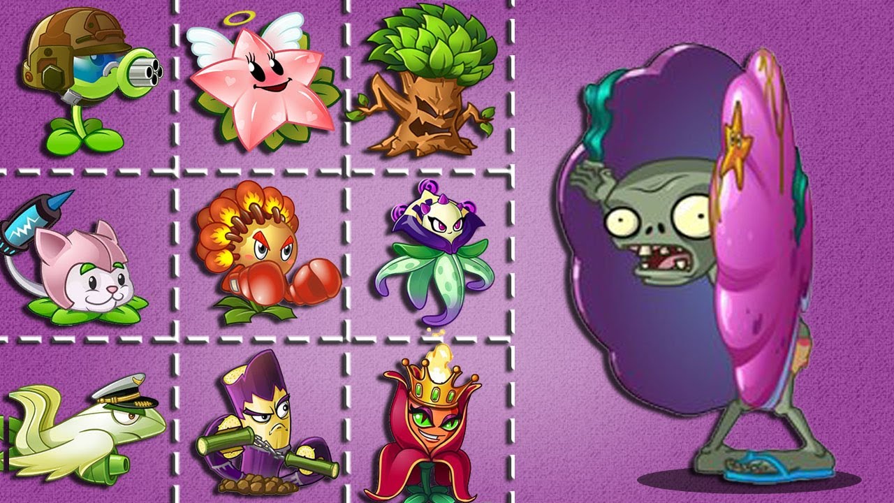 Every Plants 3 POWER-UP vs Shell Zombie Max Level - Who Will Win? - PvZ ...