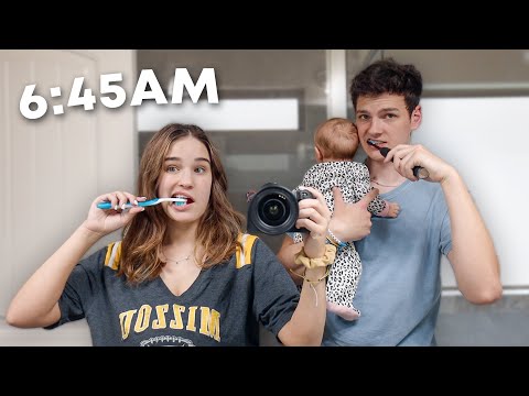 Our Morning Routine (With a 2 Month Old)